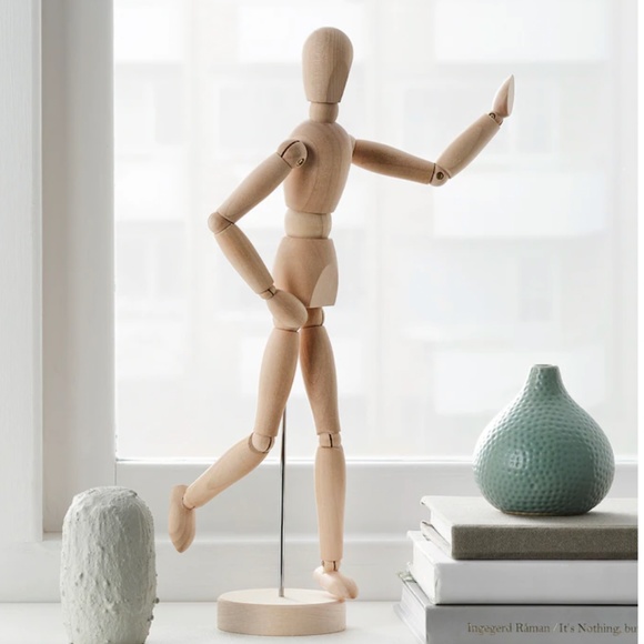 IKEA | Art | Nwt Ikea Gestalta Artists Figure Natural 3 | Poshmark